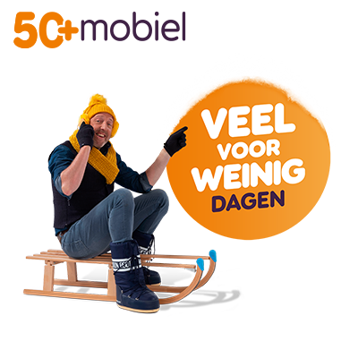 50+ Mobiel abonnement met telefoon of sim only - Mobiel.nl
