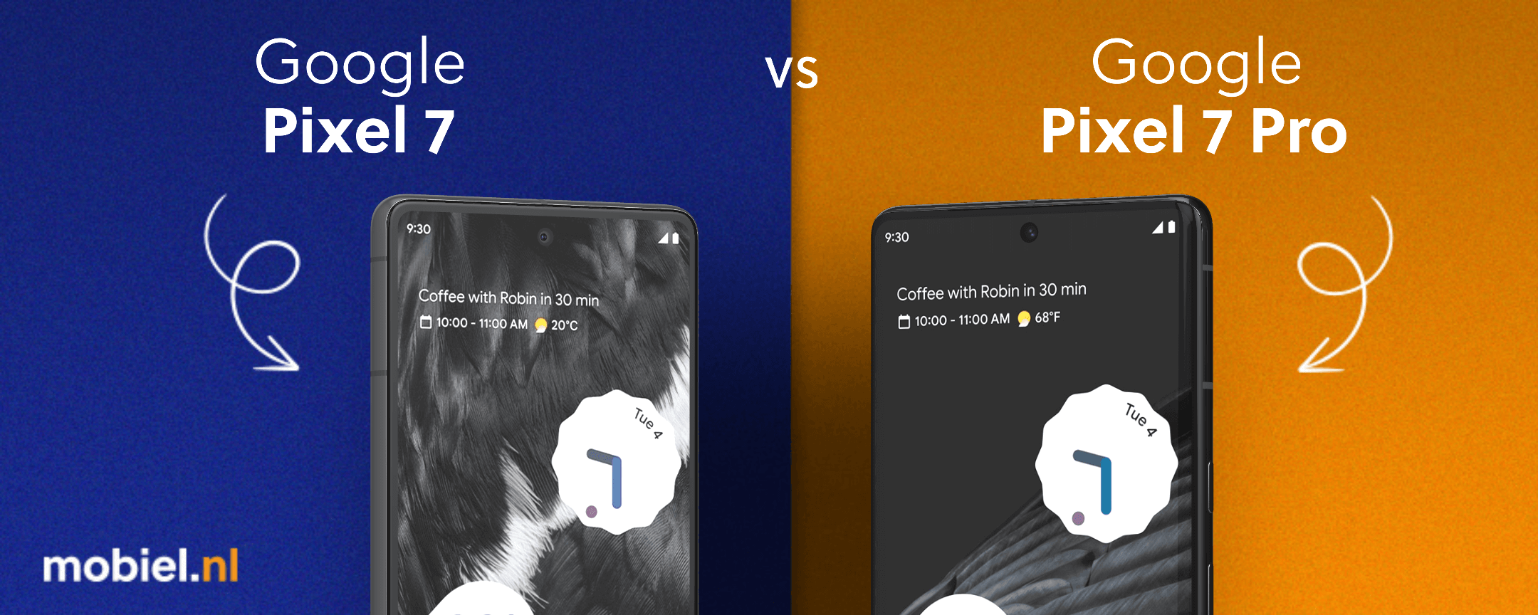 Google Pixel 7 vs 7 Pro: Wat zijn de verschillen? - Mobiel.nl